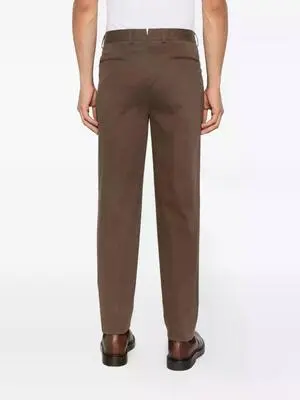 Zegna Pleated Trousers - Brown