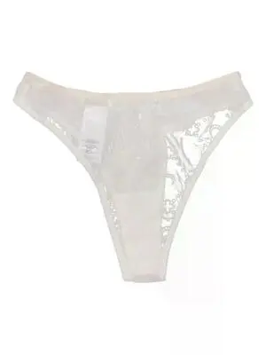 MARINE SERRE Mesh High-cut Panties
