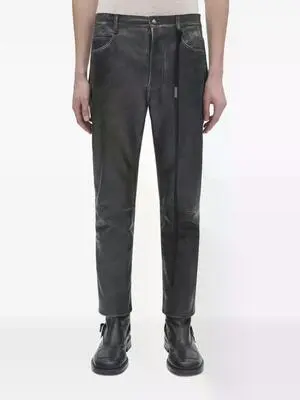 Ann Demeulemeester Belted Bottoms For Men