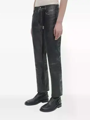 ANN DEMEULEMEESTER Paneled Trousers