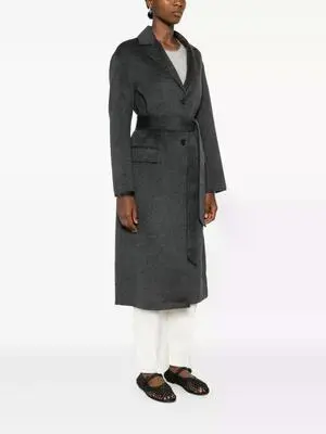 Aspesi Belted Coat - Grey
