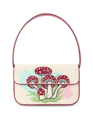 COACH Strawberry Print Shoulder Bags