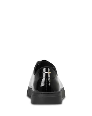 BOSS Lace Up Patent Leather Sneakers