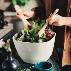 EMILE HENRY 2.5 Quart Salad Bowl - Clay