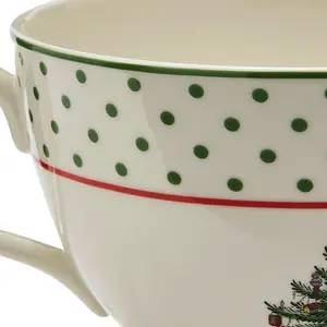SPODE Christmas Tree Polka Dot Jumbo Cup