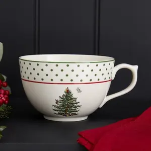 SPODE Christmas Tree Polka Dot Jumbo Cup