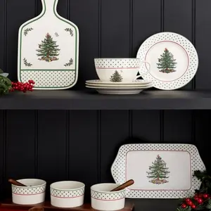 SPODE Christmas Tree Polka Dot Jumbo Cup