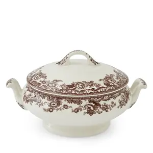 SPODE Delamere Covered Vegetable Dish - Brown