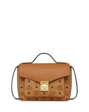 Mcm Tracy Small Visetos Satchel