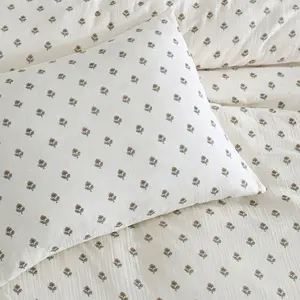 PERI HOME Block Print Gauze Duvet Set, King