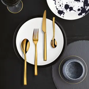 COUZON Side Pvd Gold 5-piece Flateware Place Setting