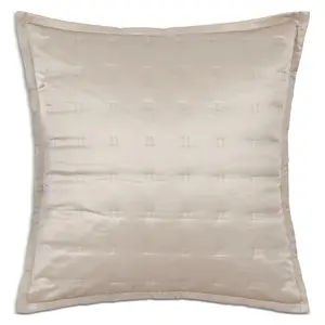 Gingerlily Silk Windsor Sham, Euro - Nude