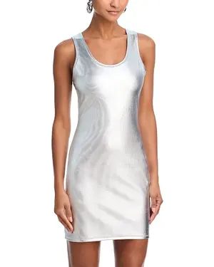Sleeveless Metallic Dresses