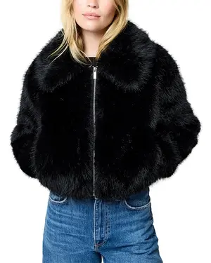 French Connection Faux Fur Outerwear For Women