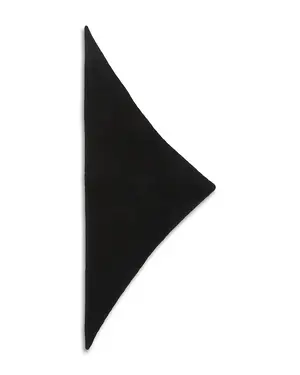 Bloomingdale'S Knit Triangle Scarf Exclusive - Black