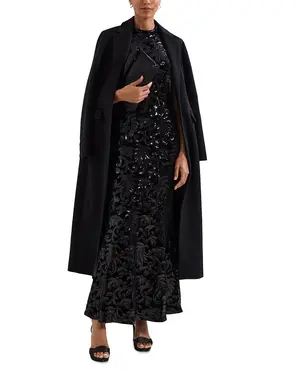 PHASE EIGHT Trudy Sequined Velvet Maxi Dress