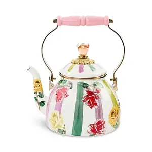 MACKENZIE-CHILDS Garden Gala 2 Quart Tea Kettle - No Color