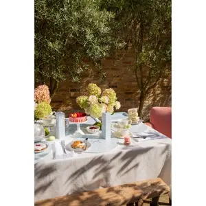 ADDISON ROSS 15.2 Gingham Round Placemat