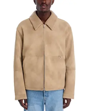 REPRESENT Faux Shearling Jacket - Cafe