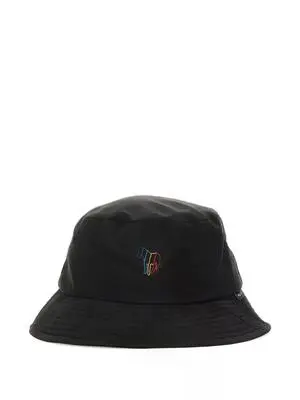 Paul Smith Zebra-detail Bucket Hat - Black