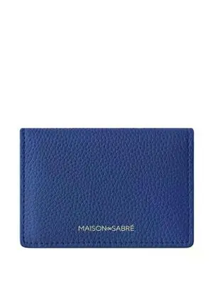 MAISON DE SABRE Leather Card Case - Blue