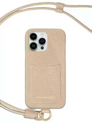 MAISON DE SABRE Sling Iphone 15 Pro Max Case - Neutrals
