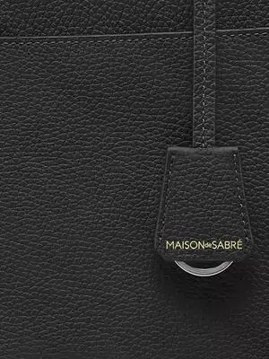 MAISON DE SABRE Leather Laptop Bag - Black