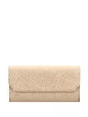 MAISON DE SABRE Flap Leather Long Wallet - Neutrals
