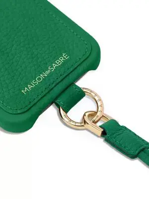 MAISON DE SABRE Sling Phone Case - Green