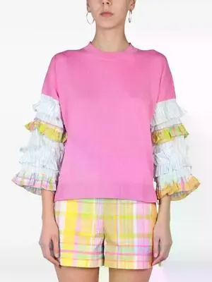 Moschino Ruffled-sleeve Sweater