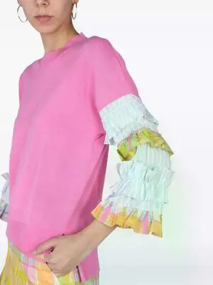 Moschino Ruffled-sleeve Sweater