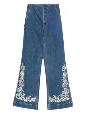 ALEMAIS Embroidered Jeans