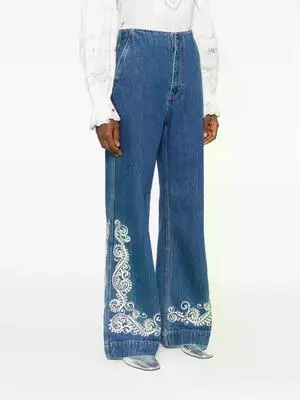 ALEMAIS Embroidered Jeans