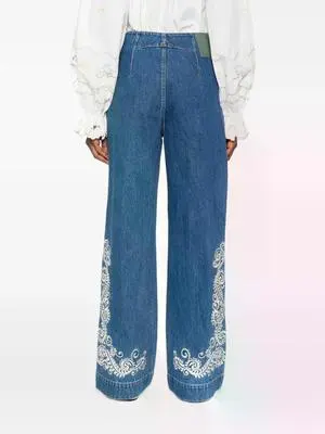 ALEMAIS Embroidered Jeans
