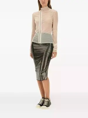 Rick Owens Zipped Transparent Top