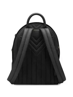 MAISON DE SABRE Leather Zip Backpack - Black