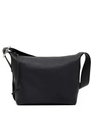 Loewe Cubi Leather Shoulder Bag - Black