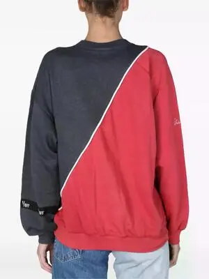 1/OFF Colourblock Sweatshirt - Red