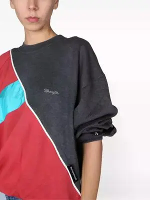 1/OFF Colourblock Sweatshirt - Red