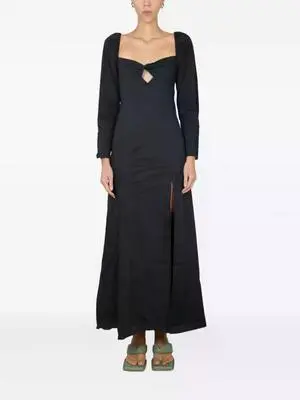 Staud Josephine Poplin Maxi Dress