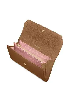 MAISON DE SABRE Flap Leather Long Wallet - Neutrals