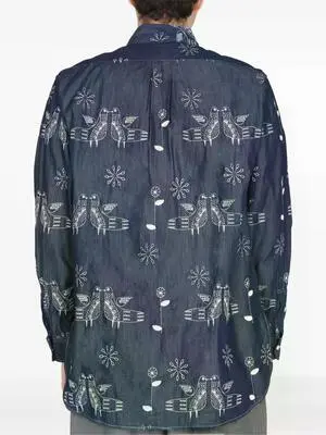 Engineered Garments Embroidered Shirt