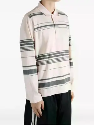 Adidas Striped Polo Shirt