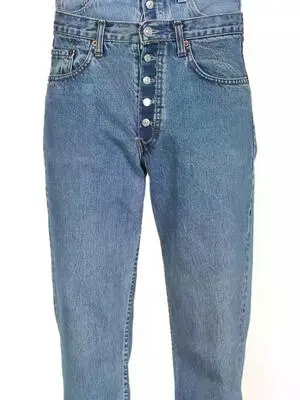 1/OFF Buttoned Denim Jeans