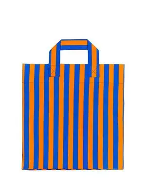 Sunnei Striped Tote Bag - Blue