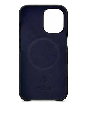 MAISON DE SABRE Leather Phone Case - Black