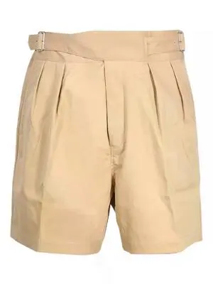 Kenzo Belted Pleated Shorts