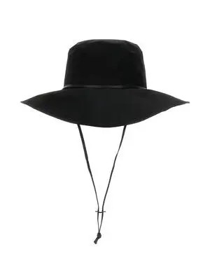 KIJIMA TAKAYUKI Brim Strap Hat - Black