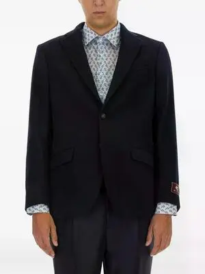 Etro Two-button Cashmere Blazer - Blue