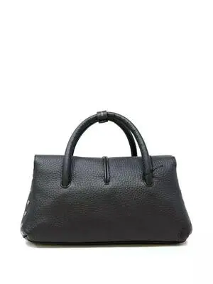 ZANELLATO Leather Tote Bag - Black